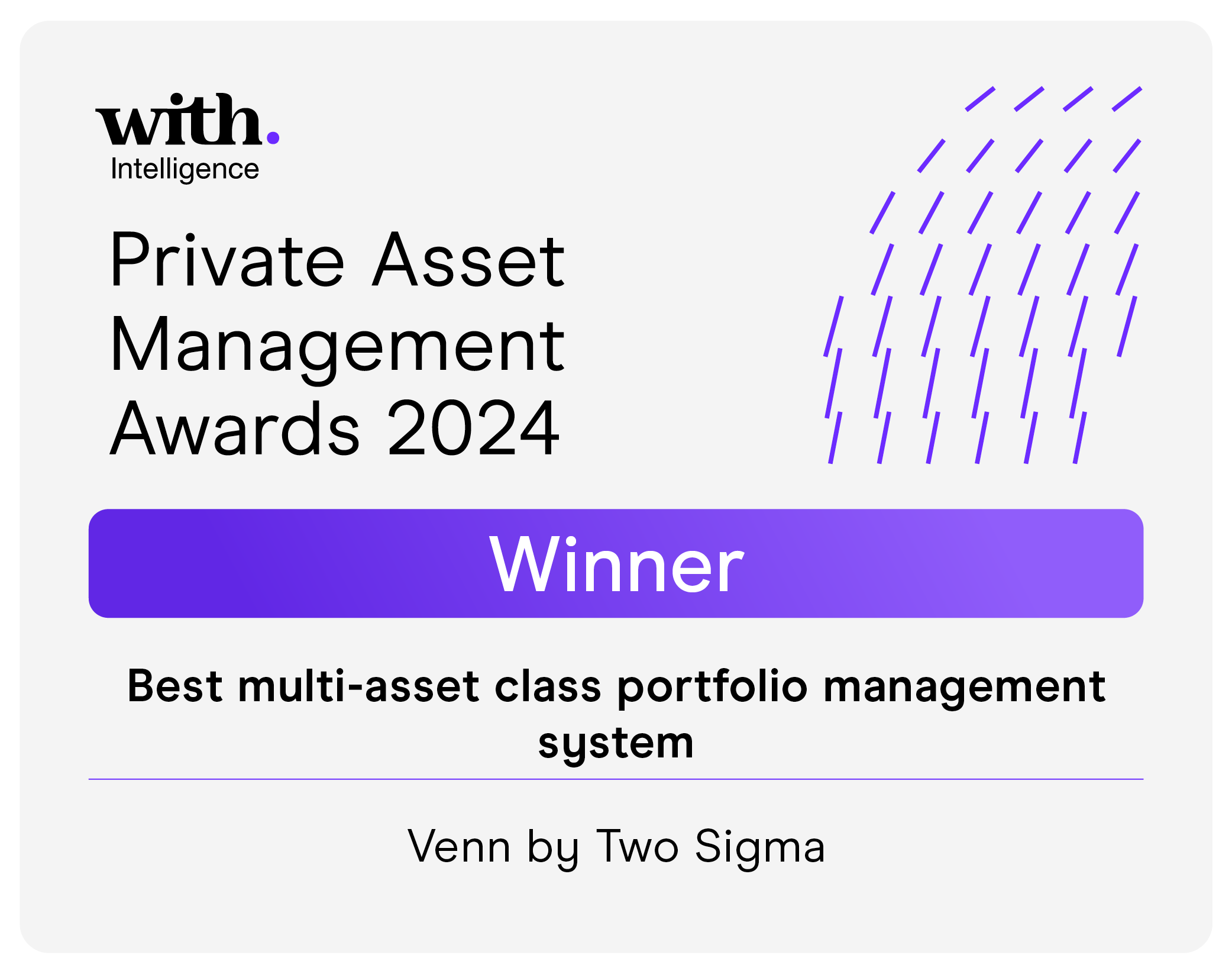 Venn: Data for Optimal Investing and Portfolio Construction