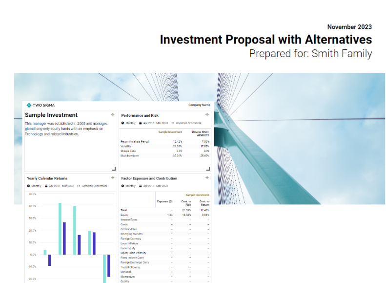 Portfolio Analytics for Wealth Managers & Advisors | Venn by Two Sigma