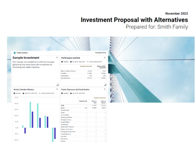 Portfolio Analytics for Wealth Managers & Advisors | Venn by Two Sigma