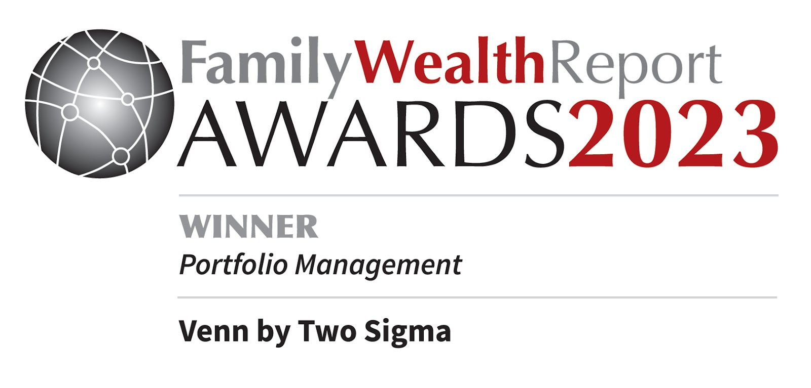 Venn by Two Sigma Wins 2023 Family Wealth Report Award for Portfolio ...